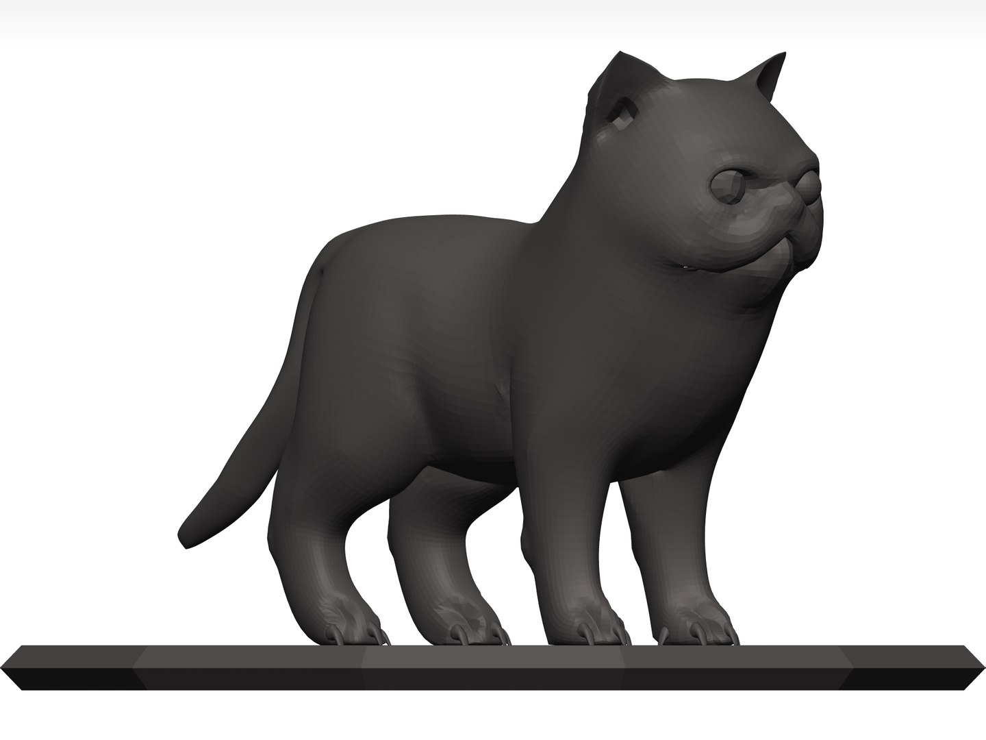 Cat Stl 3D Model - TurboSquid 1774139