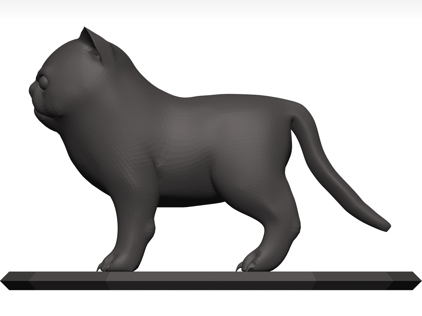 Cat Stl 3D Model - TurboSquid 1774139