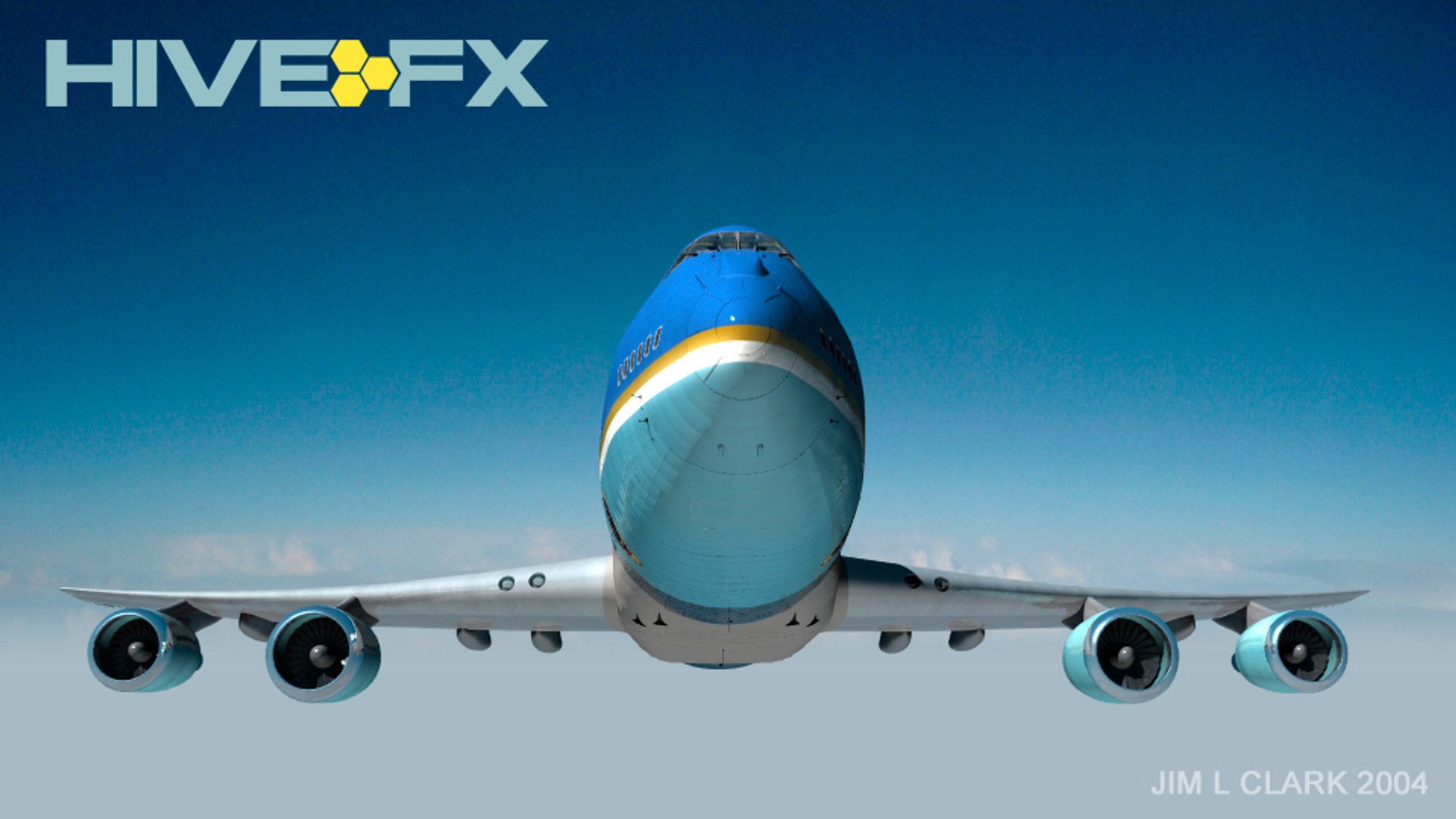 Boeing 747 Airforce Af1 3d Model