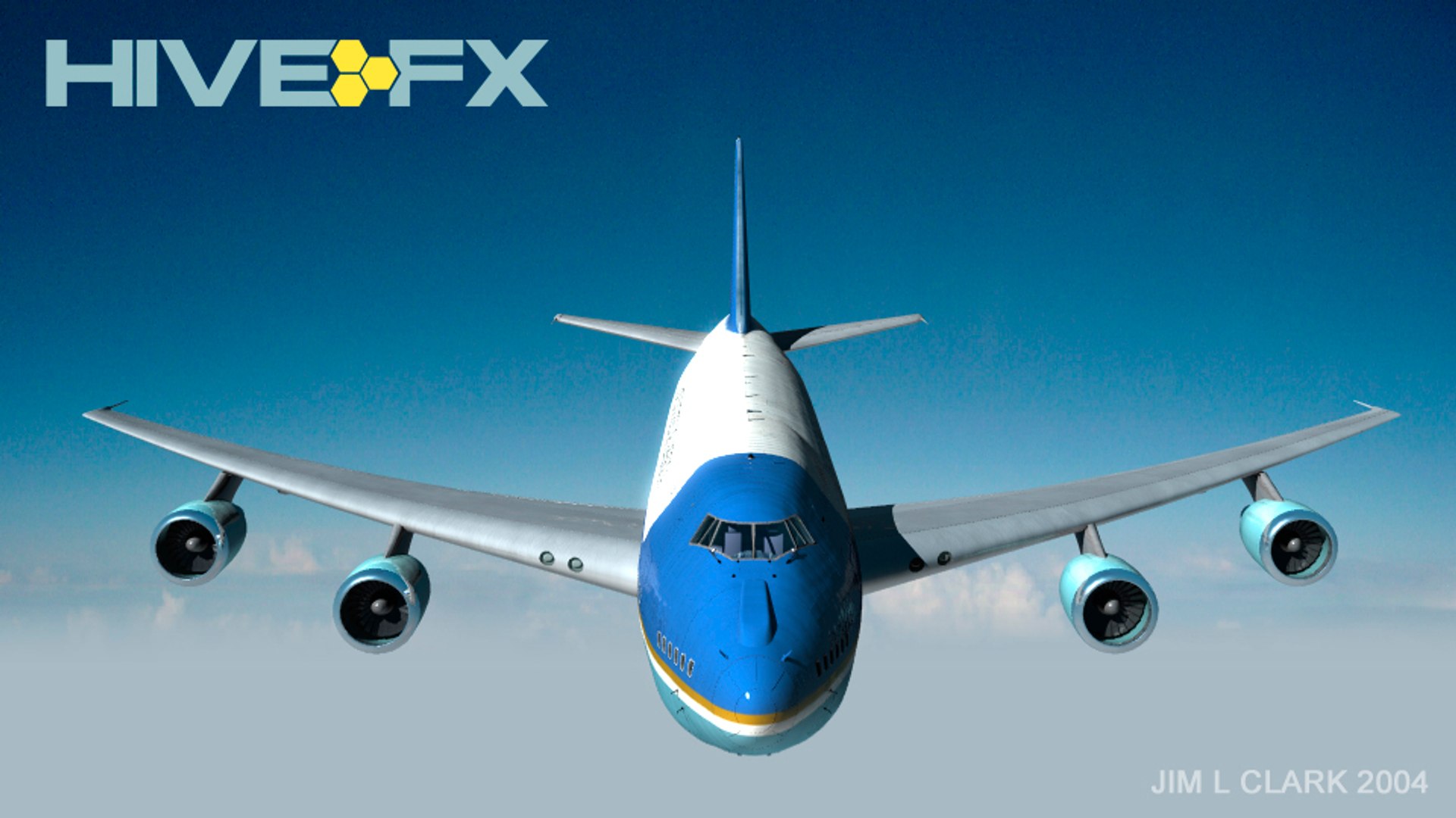 Boeing 747 Airforce Af1 3d Model