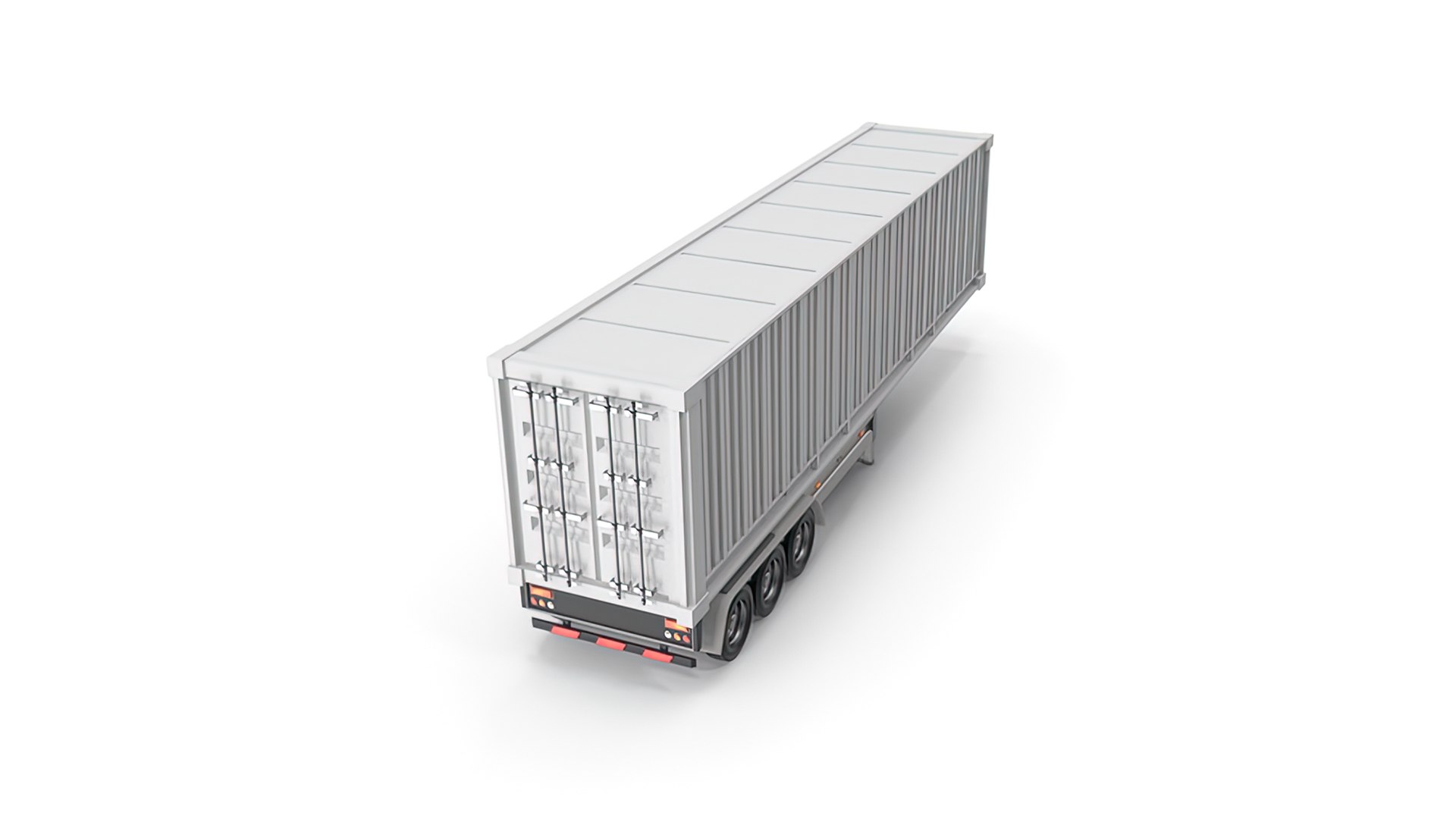 3D Semi Truck Trailer - TurboSquid 2184423