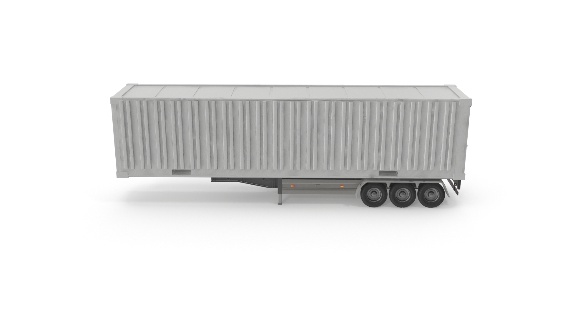 3D Semi Truck Trailer - TurboSquid 2184423