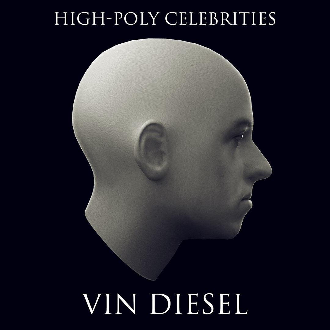 3d Model Vin Diesel