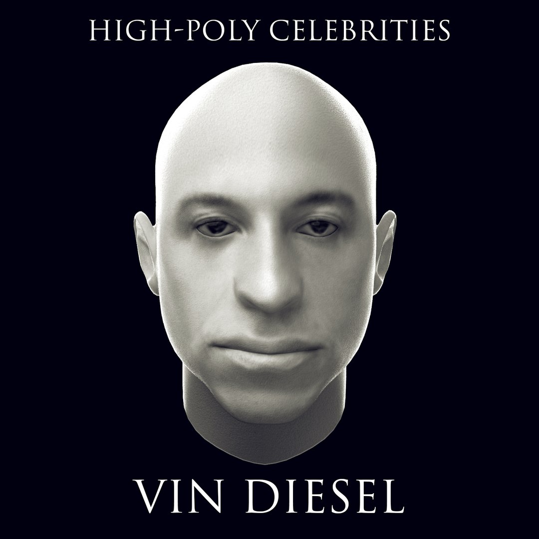 3d Model Vin Diesel