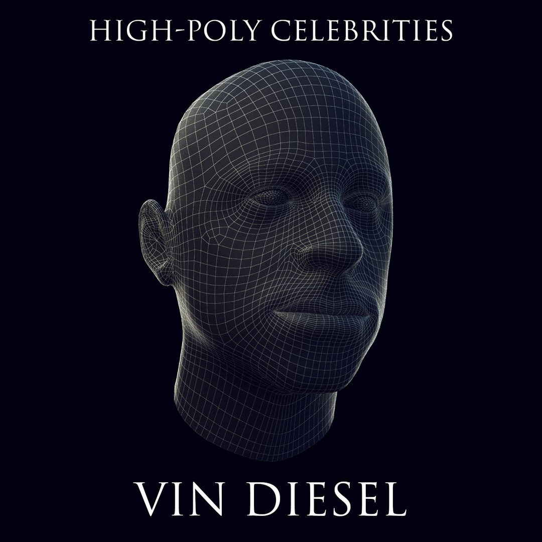 3d Model Vin Diesel