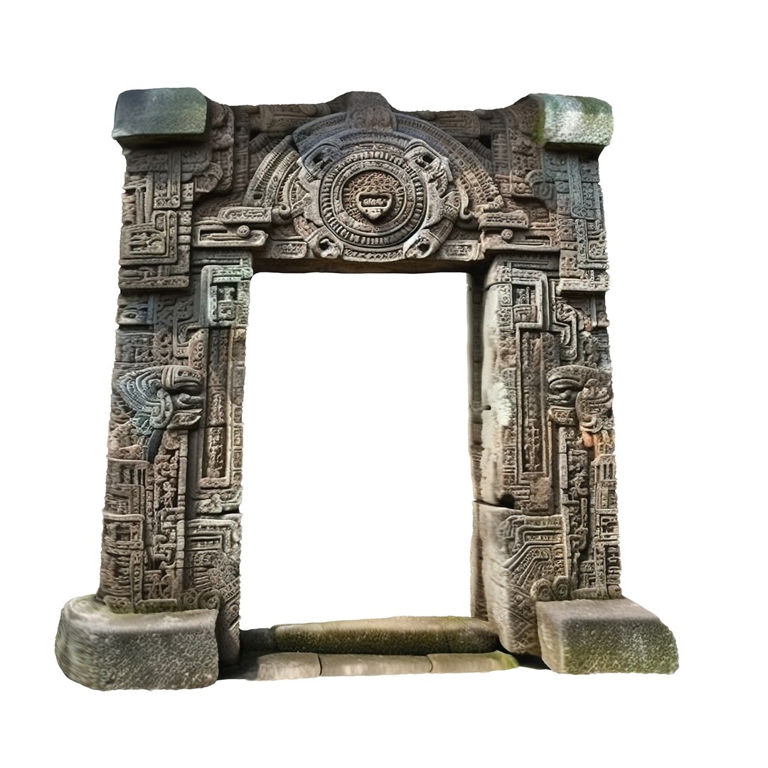 Mayan Gate Pack 16 3D - TurboSquid 2065685