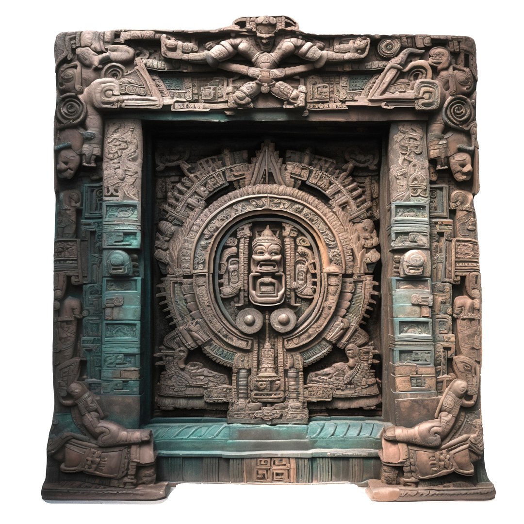 Mayan Gate Pack 16 3D - TurboSquid 2065685