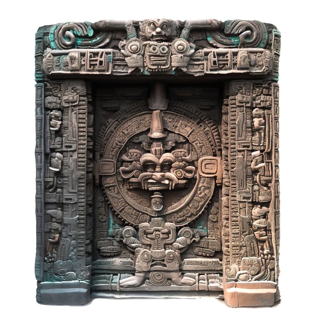 Mayan Gate Pack 16 3D - TurboSquid 2065685
