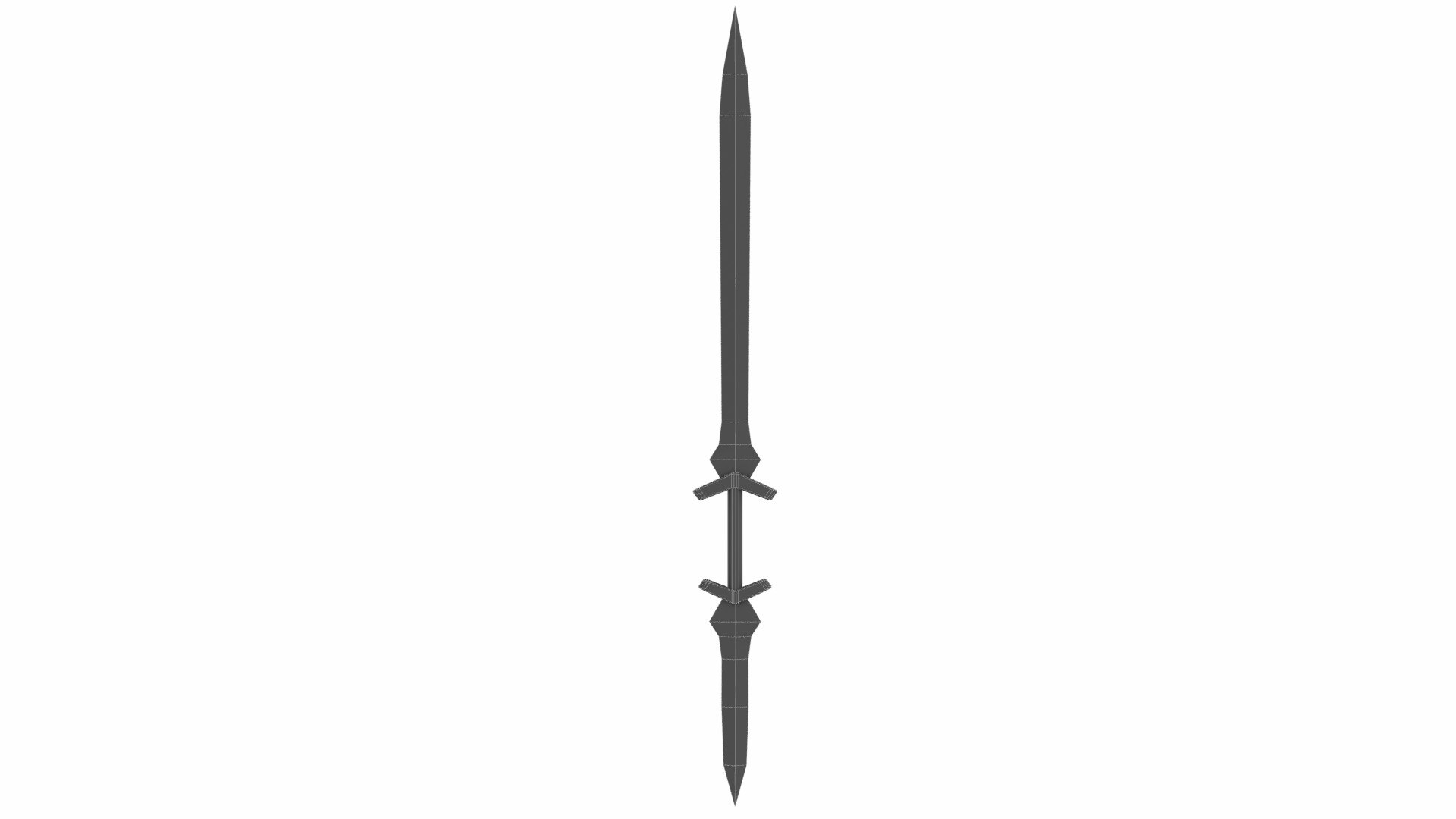 3D Double Sword 9 Model - TurboSquid 2047981