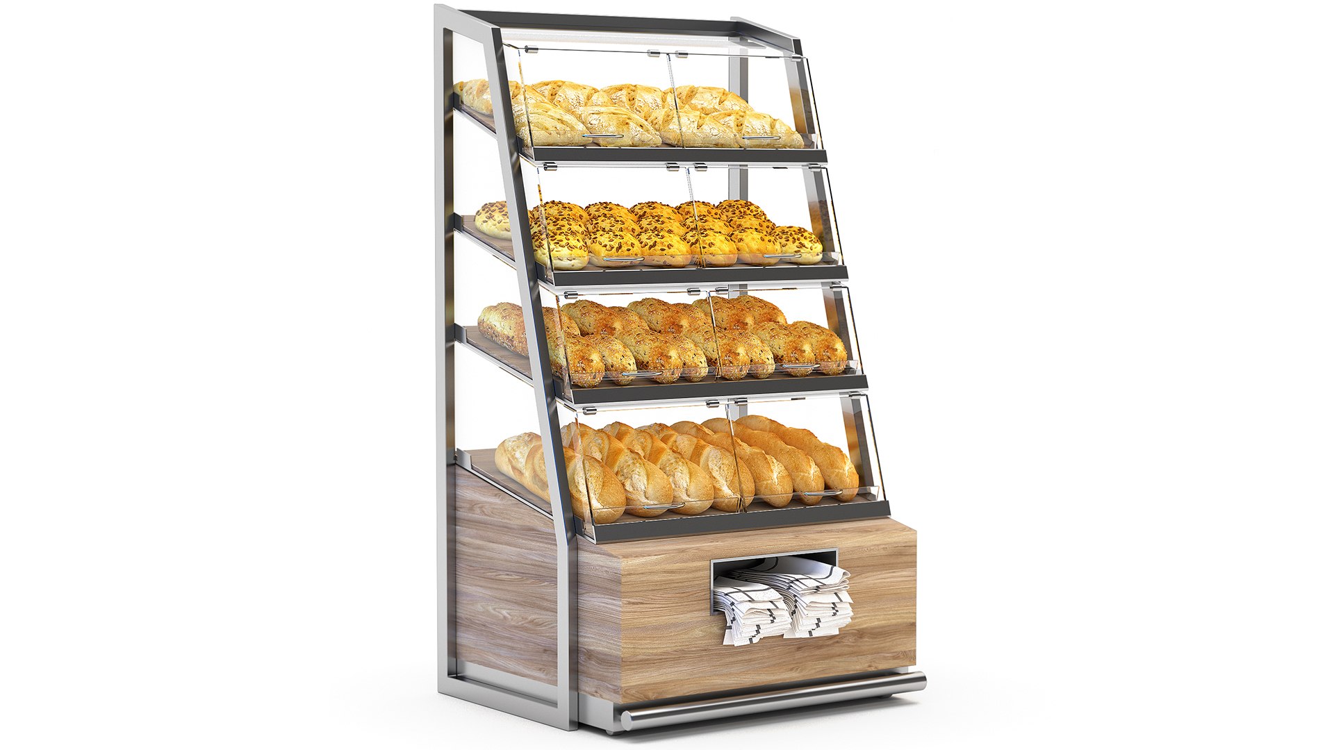 3D Bread Rack Superior - TurboSquid 1690503
