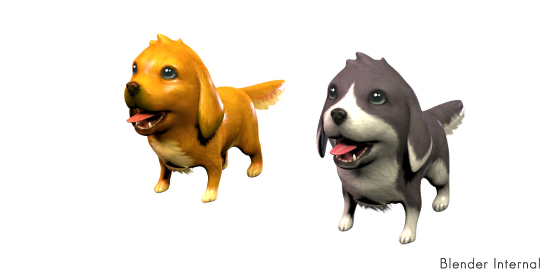 3d Model Dog Blender