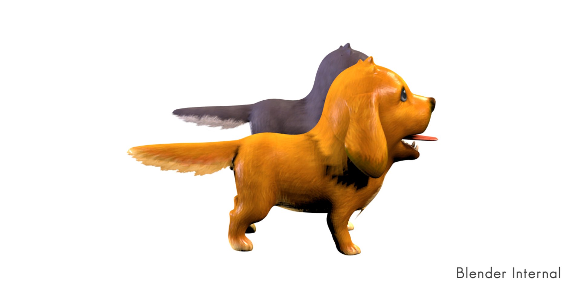 3d Model Dog Blender