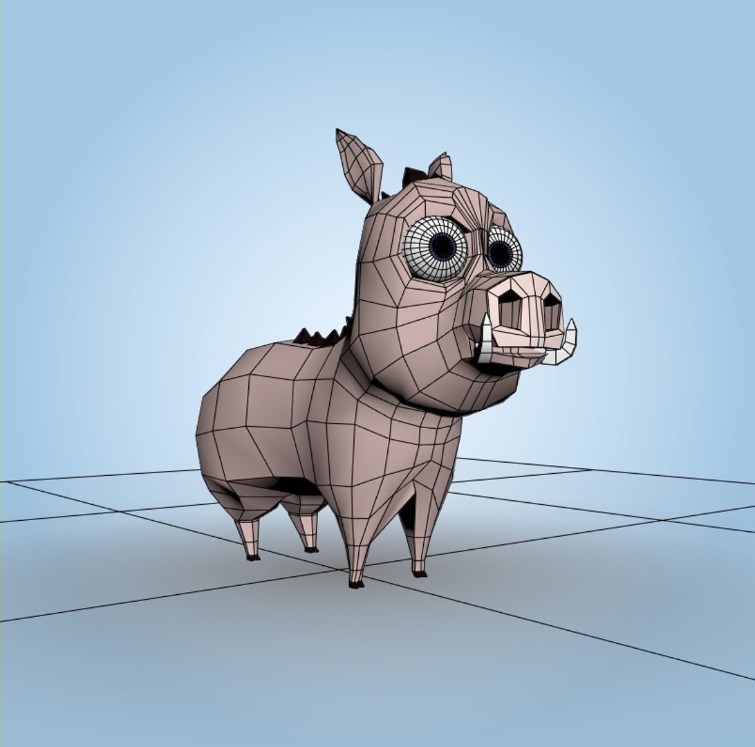 Boar 3D Model - TurboSquid 1836415