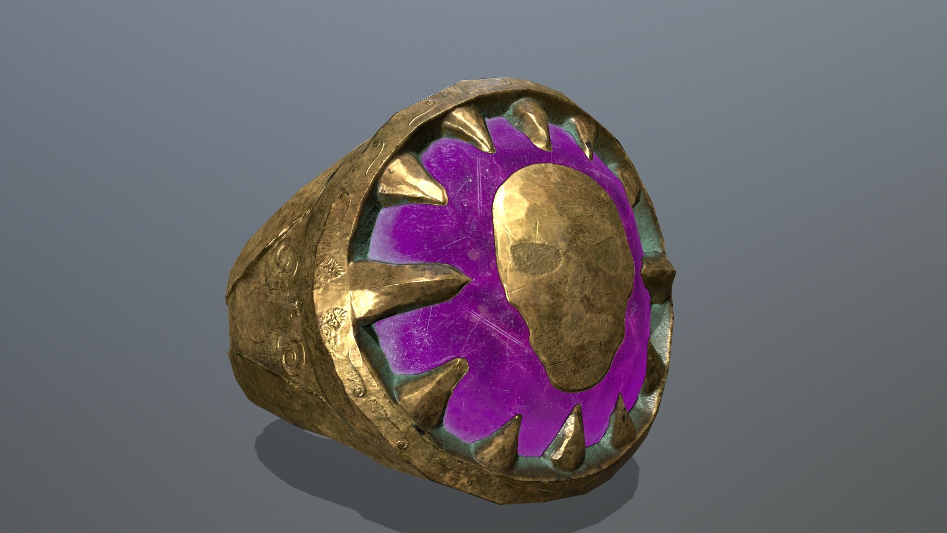 Skull Ring 3D Model - TurboSquid 2019650