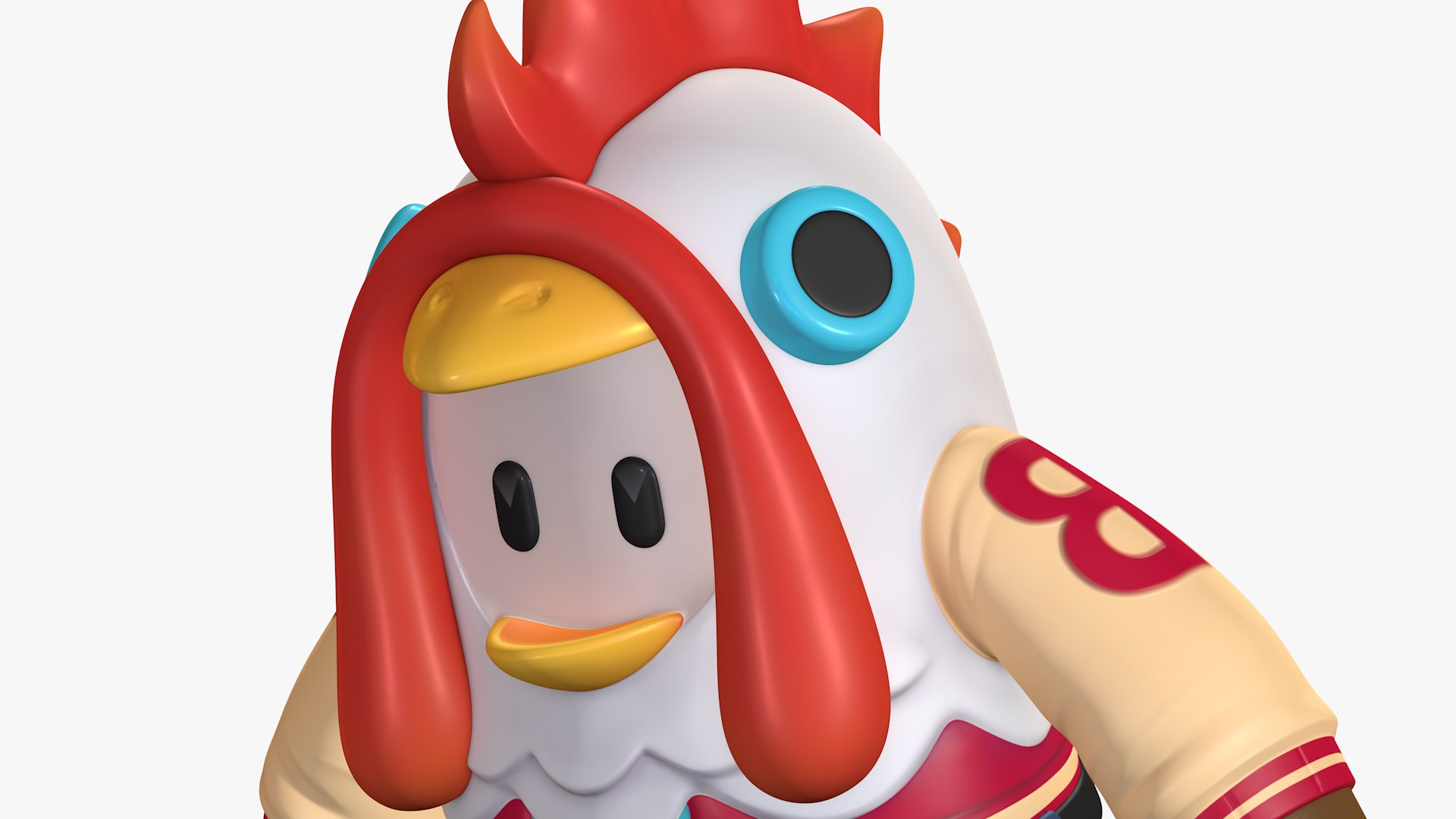 3D Fall Guys Jacket Skin Character 8k - TurboSquid 1753057