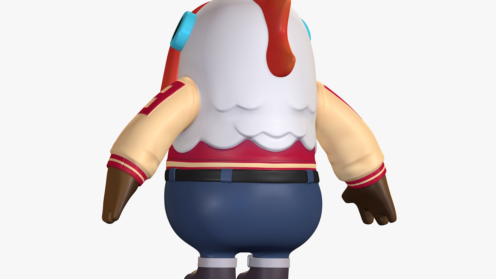 3D Fall Guys Jacket Skin Character 8k - TurboSquid 1753057