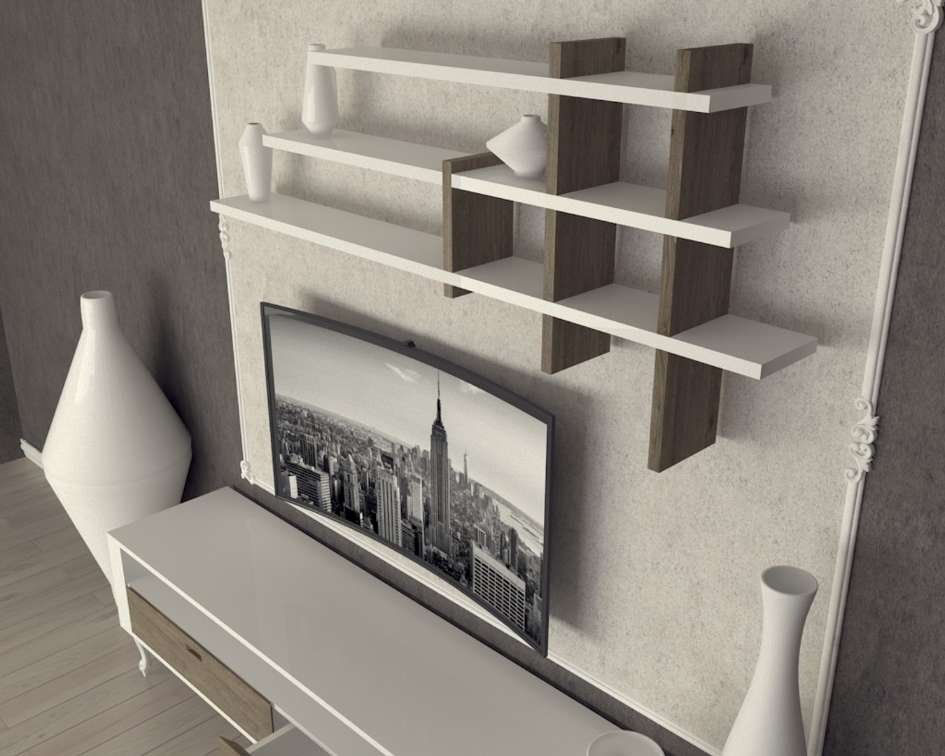 Tv Set 3d Model