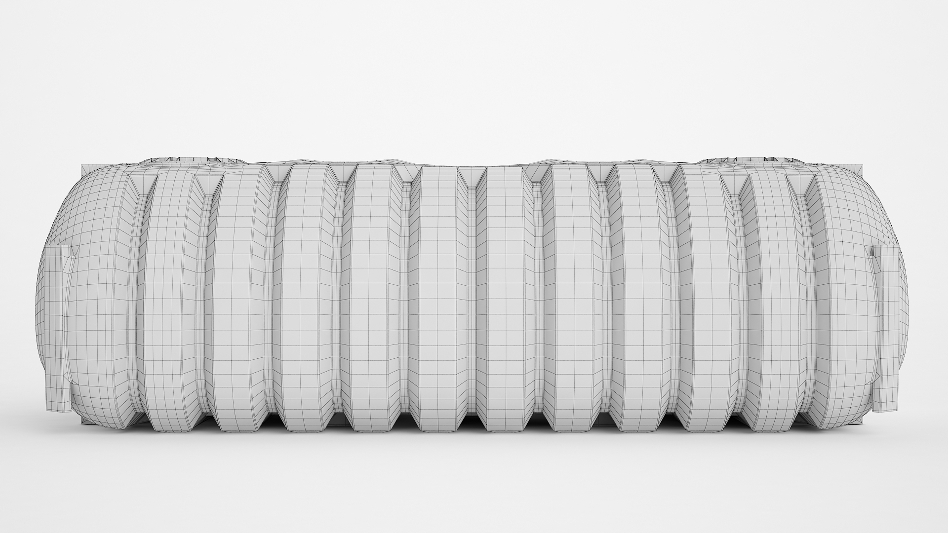 3D Low Profile Plastic Septic Tank 01 Model - TurboSquid 2058638