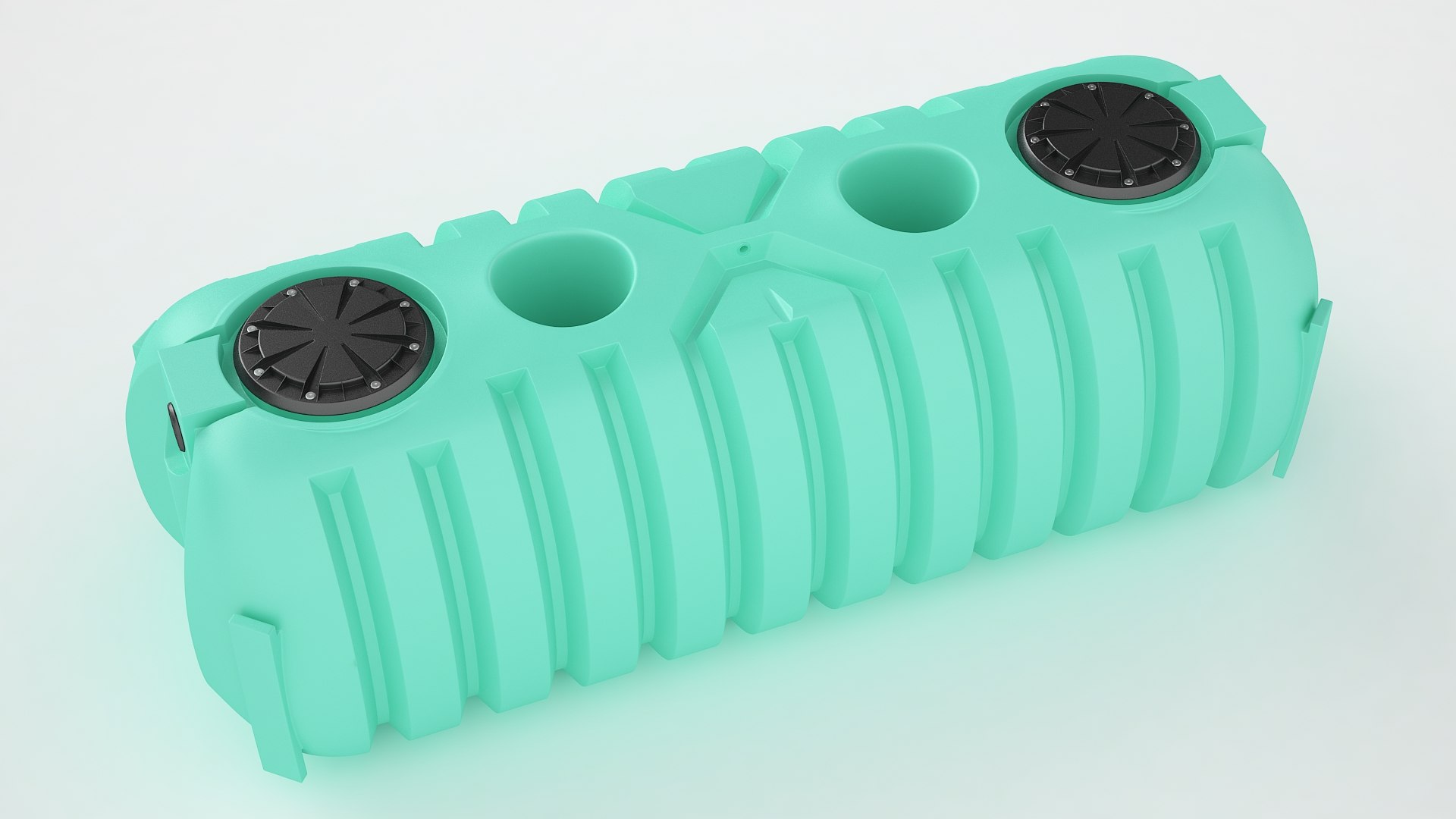 3D Low Profile Plastic Septic Tank 01 Model - TurboSquid 2058638