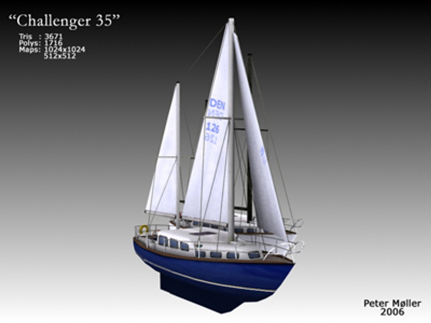 Max Sailboat Challenger 35