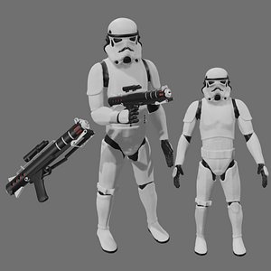 Blender Star-Wars-Clone-Trooper Models | TurboSquid