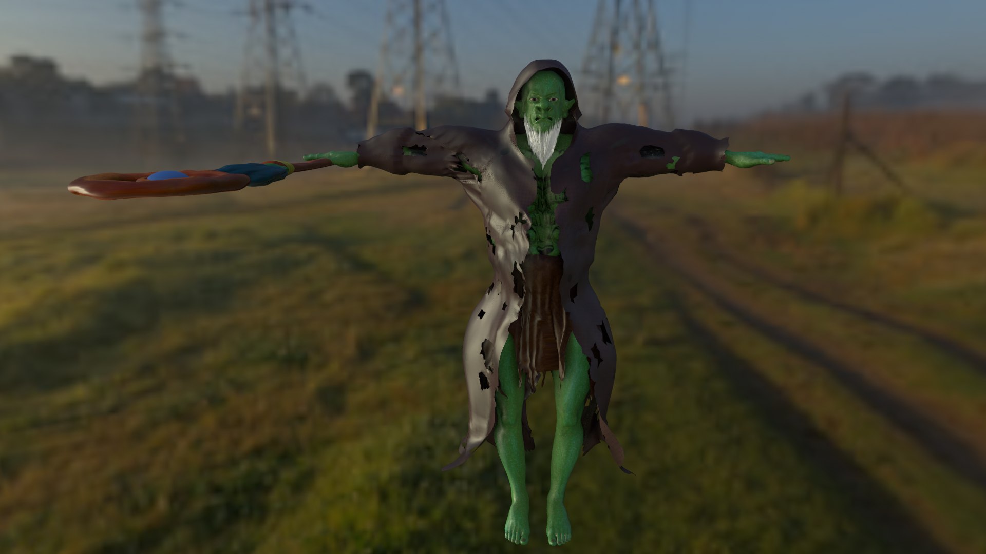 OrcWizard 3D Model - TurboSquid 1806249