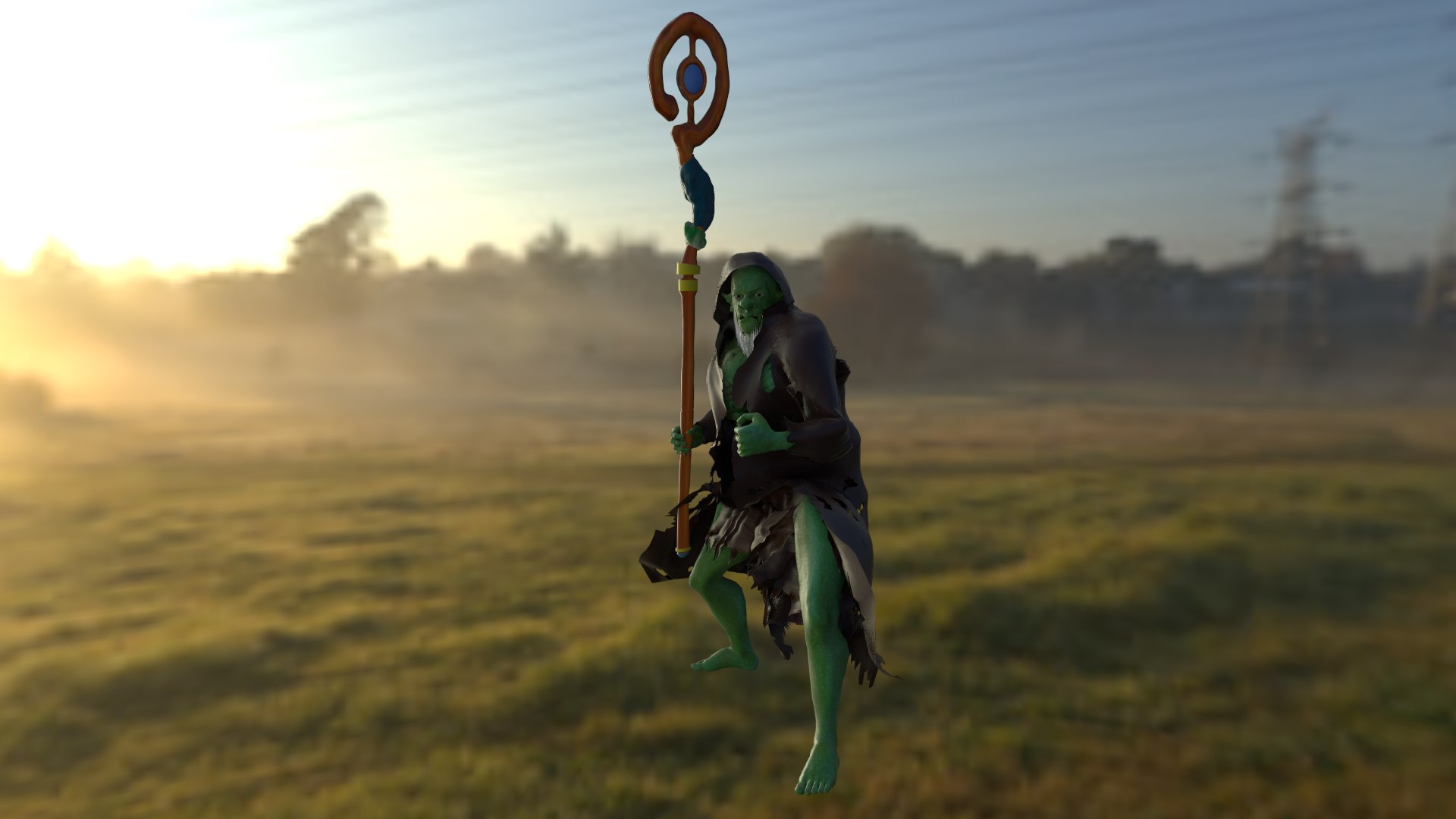 OrcWizard 3D Model - TurboSquid 1806249