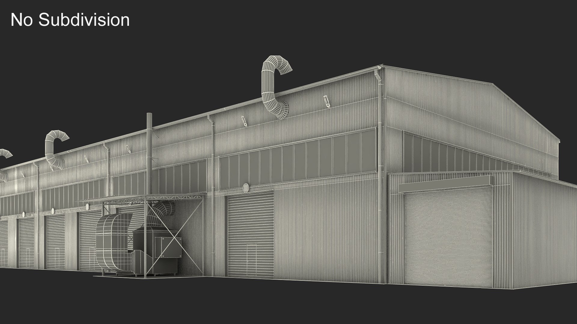 Commercial Cargo Warehouse 3D - TurboSquid 2416878
