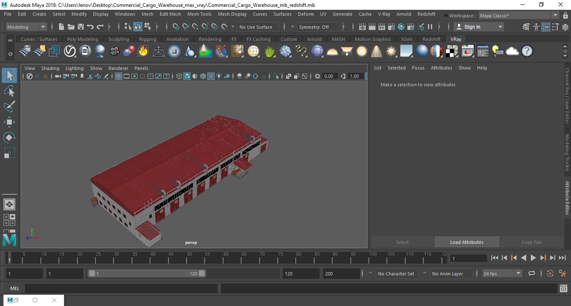 Commercial Cargo Warehouse 3D - TurboSquid 2416878