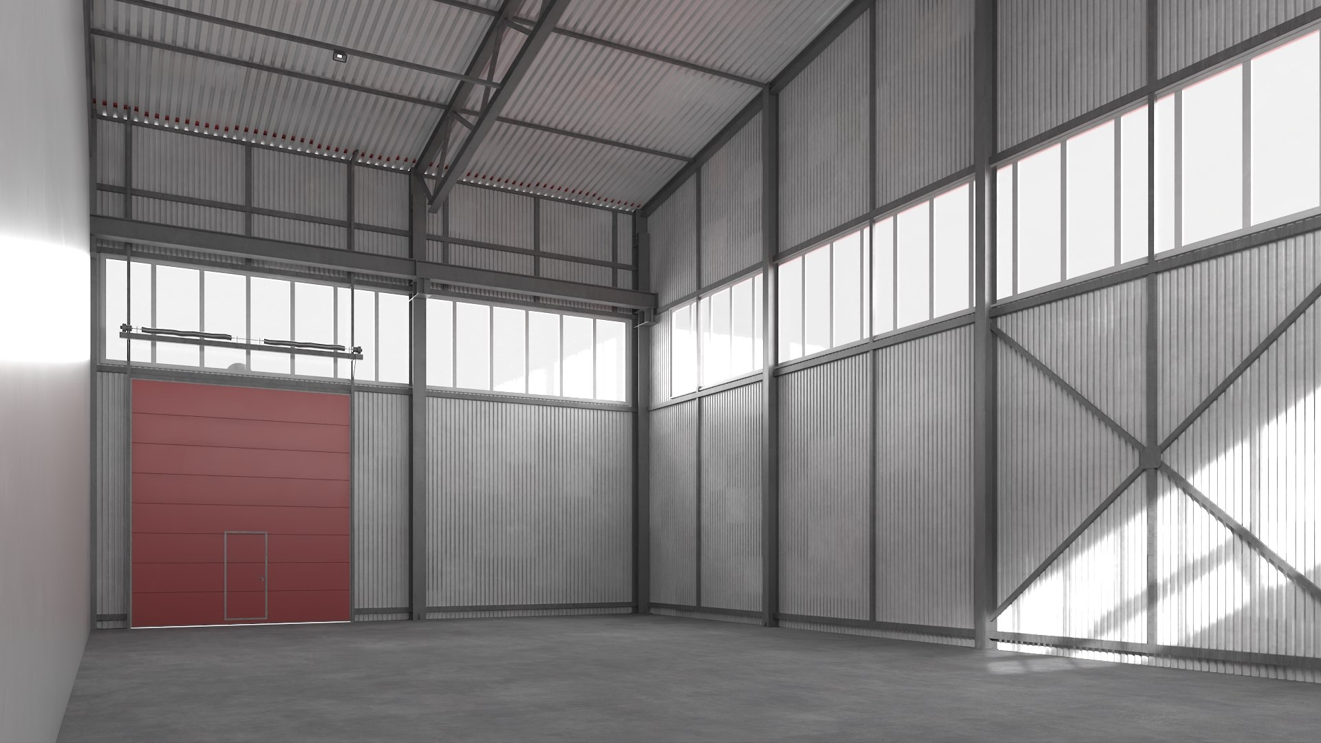 Commercial Cargo Warehouse 3D - TurboSquid 2416878