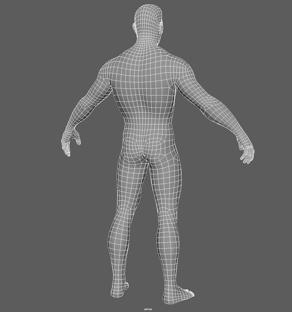 3D MALE BASE MESH - TurboSquid 2103514