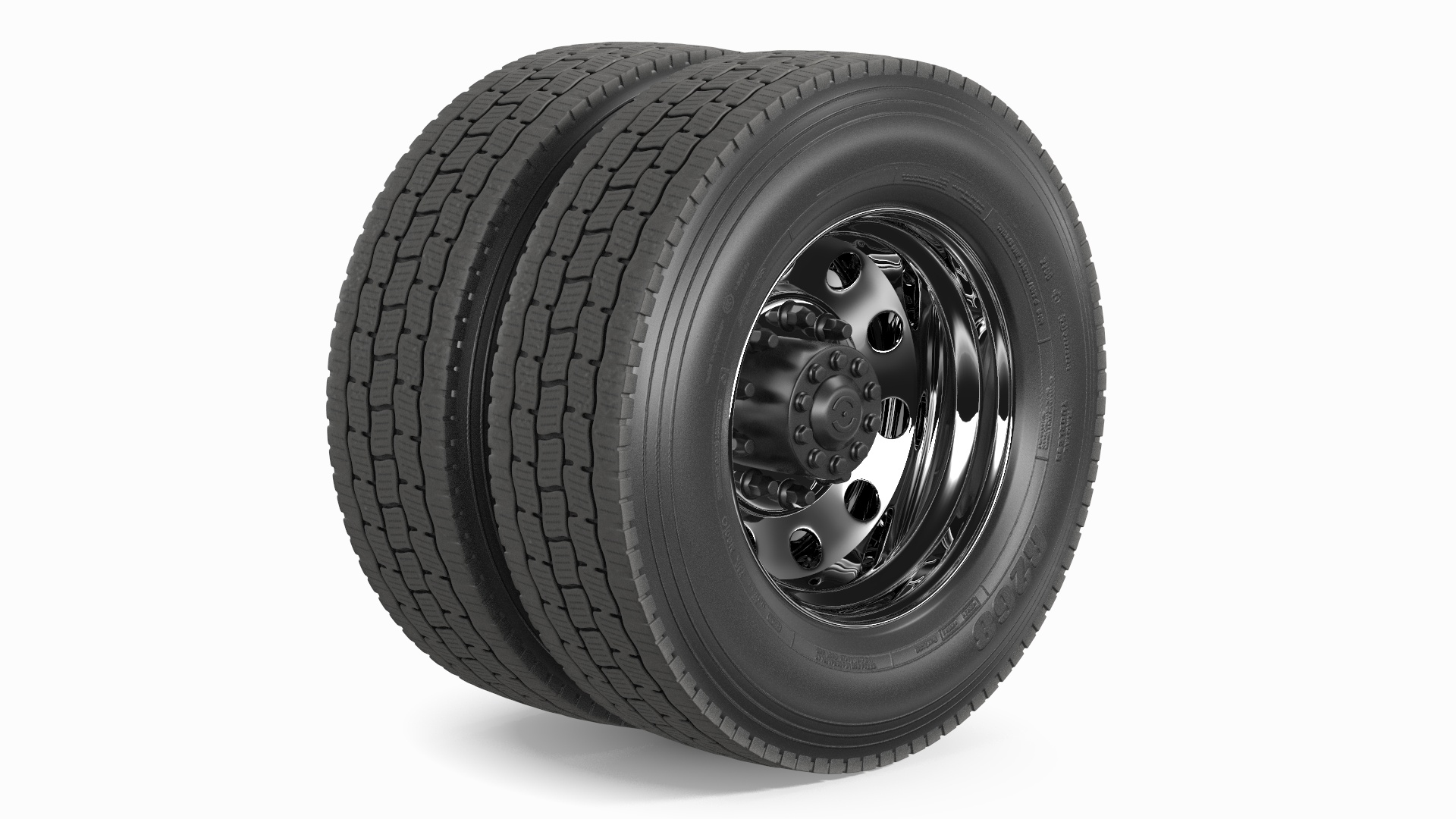 3D Model Wheel Rear Truck Rims - TurboSquid 2295942