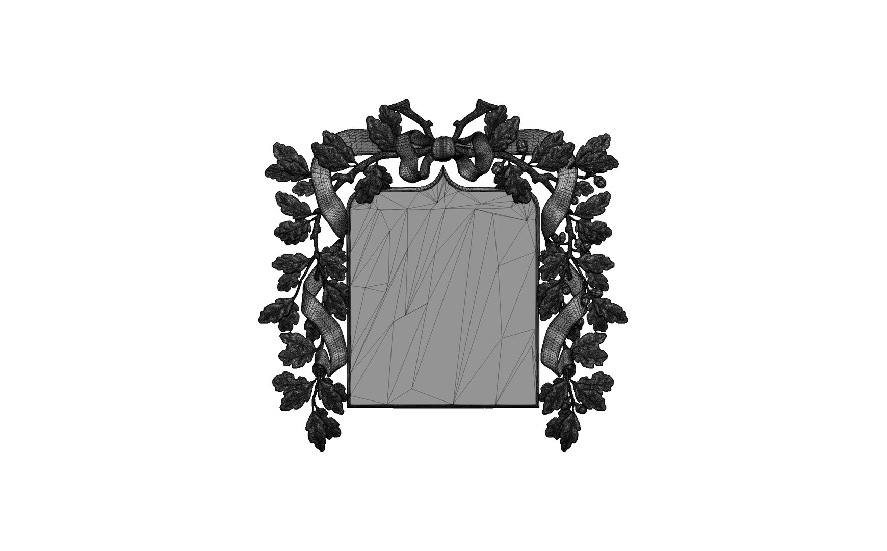 3D Model Frame Picture Plants - TurboSquid 2217282