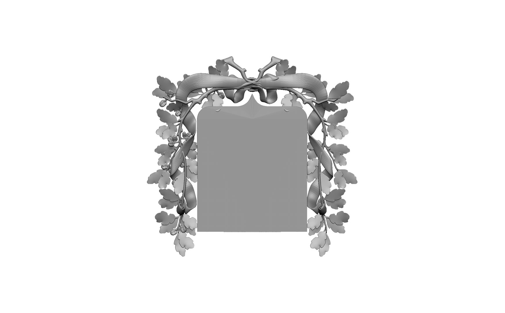 3D Model Frame Picture Plants - TurboSquid 2217282