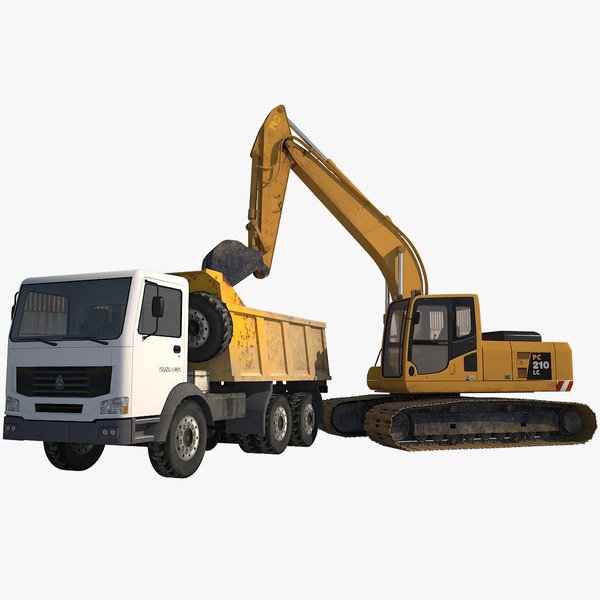 digger dumper 3d model