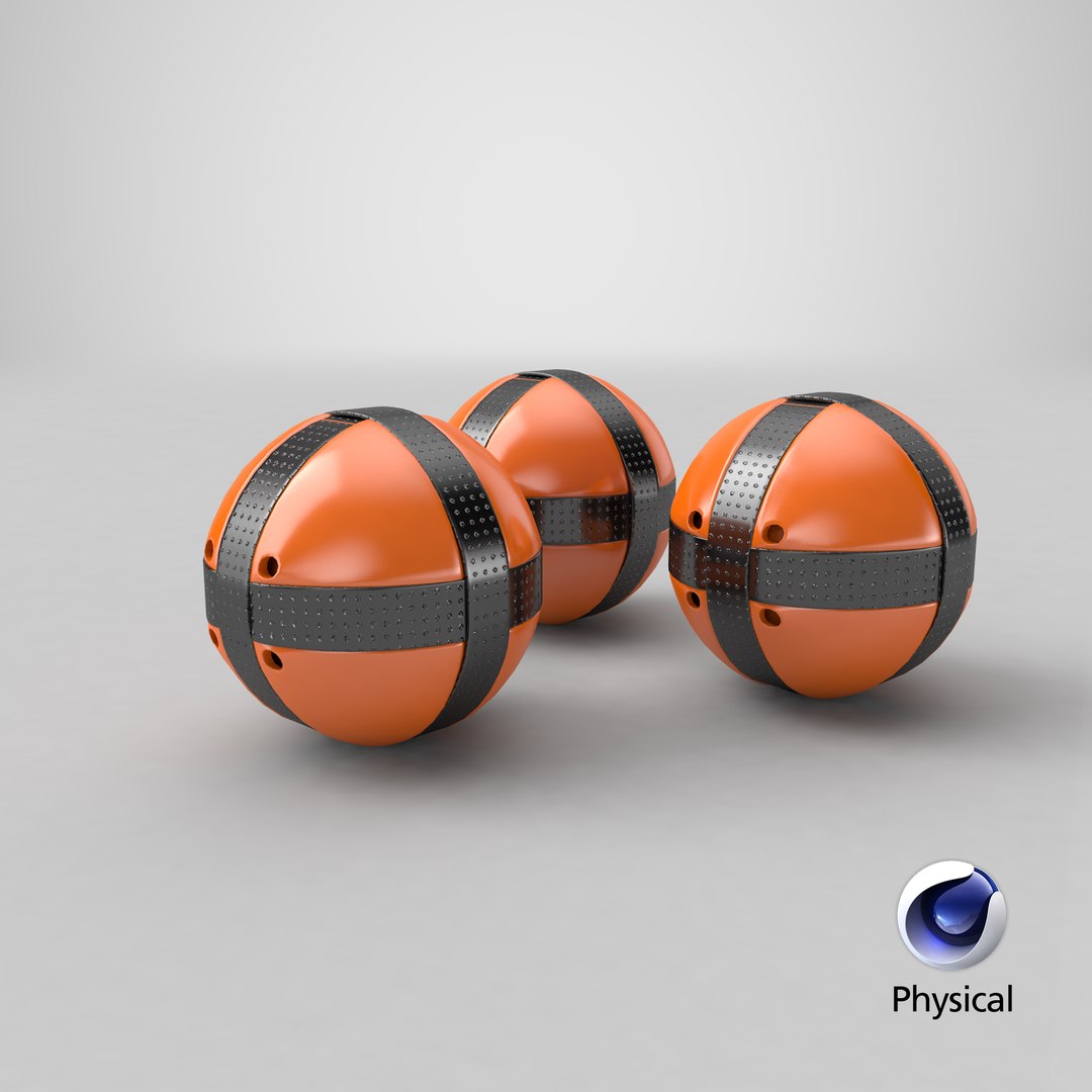 Velcro target balls 3D model - TurboSquid 1599229