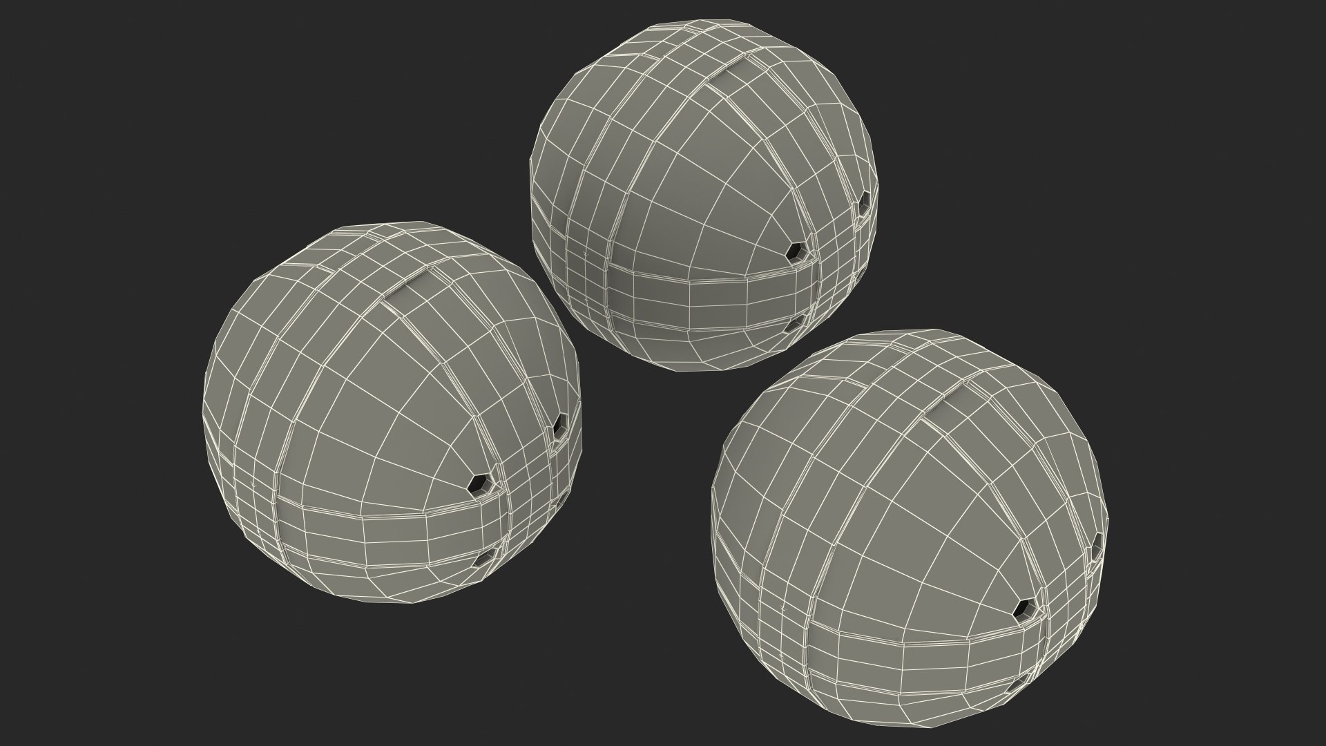 Velcro target balls 3D model - TurboSquid 1599229