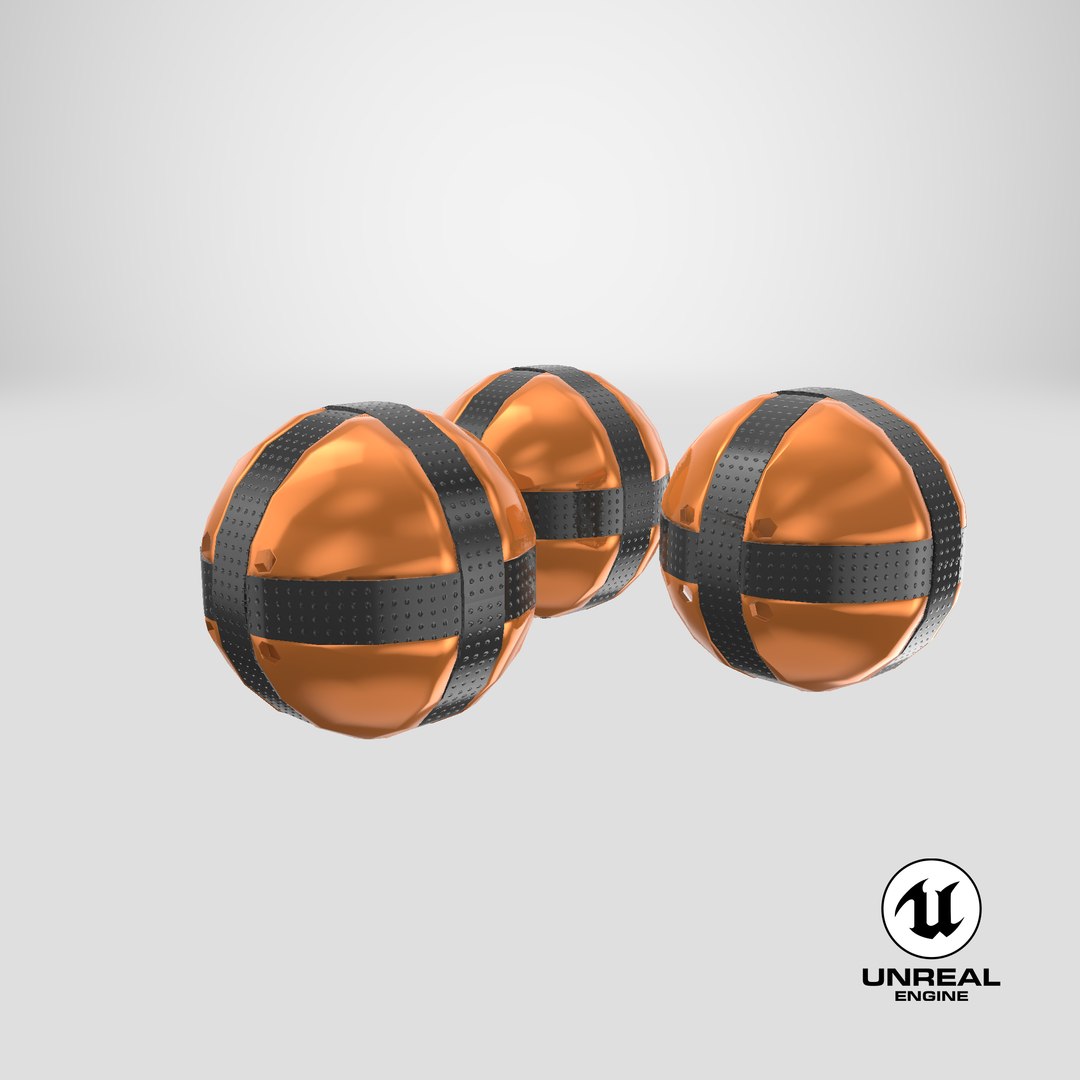 Velcro target balls 3D model - TurboSquid 1599229