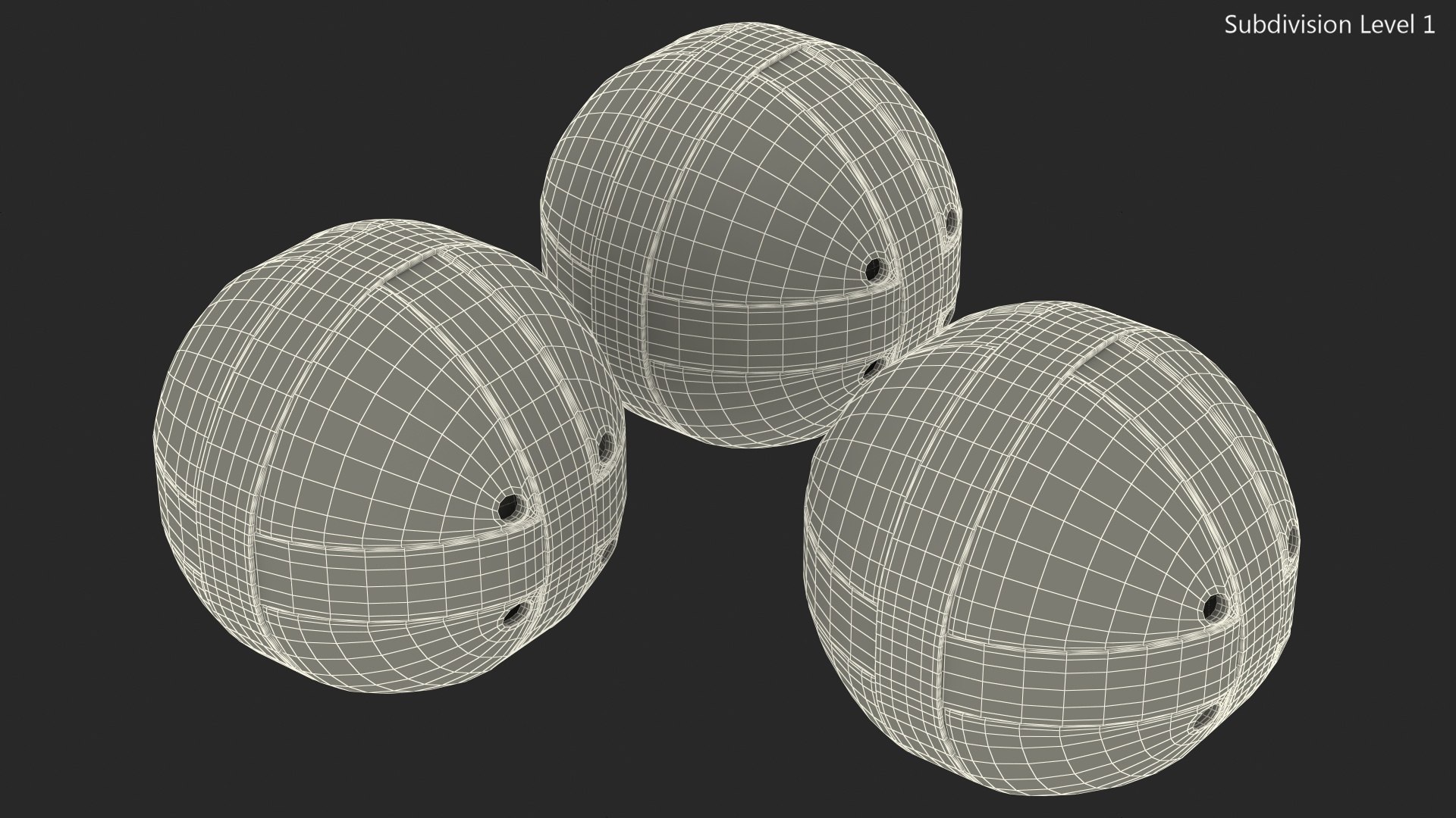 Velcro target balls 3D model - TurboSquid 1599229