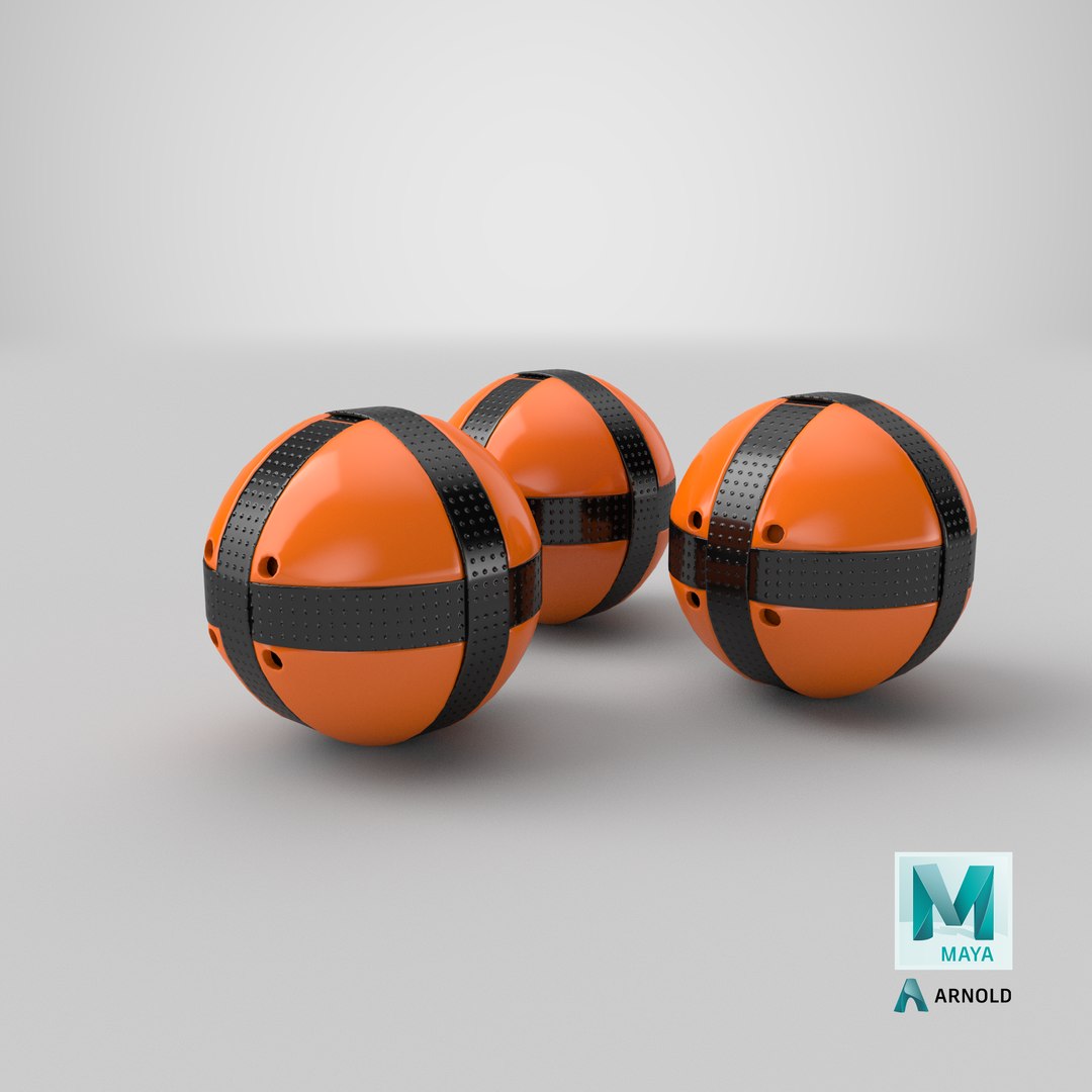 Velcro target balls 3D model - TurboSquid 1599229