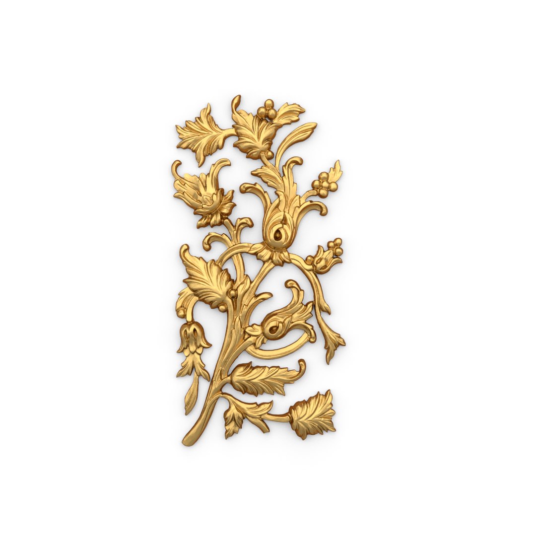 Classic Carved Decor Ornament 383 3D - TurboSquid 2143919