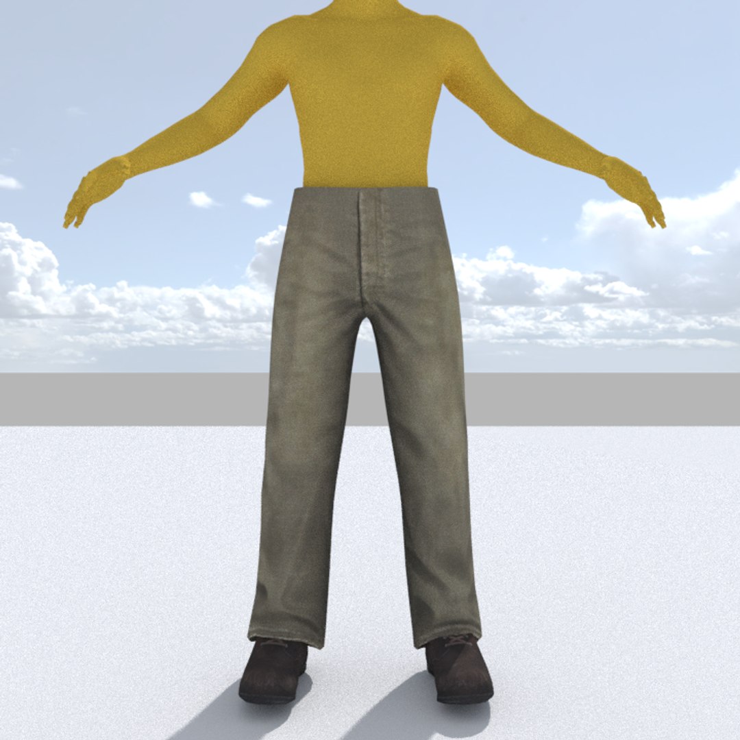 pants 3d 3ds