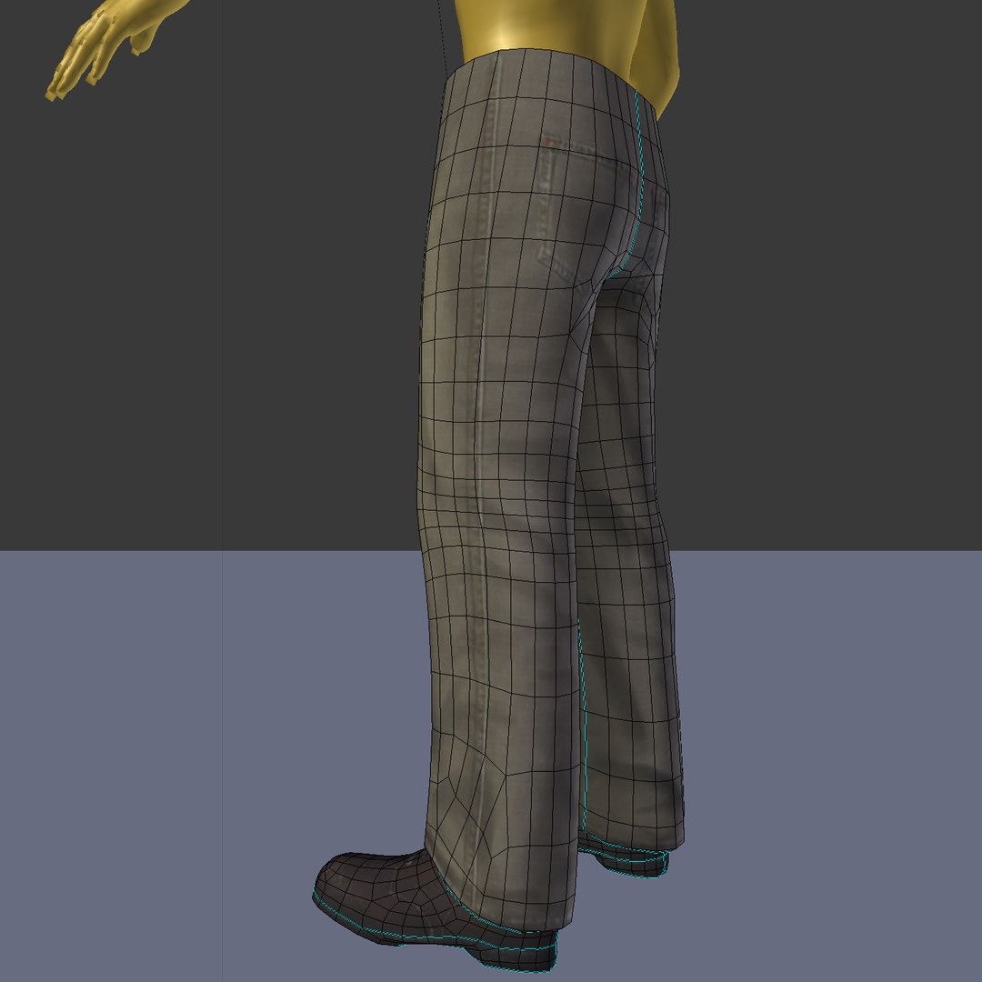 pants 3d 3ds