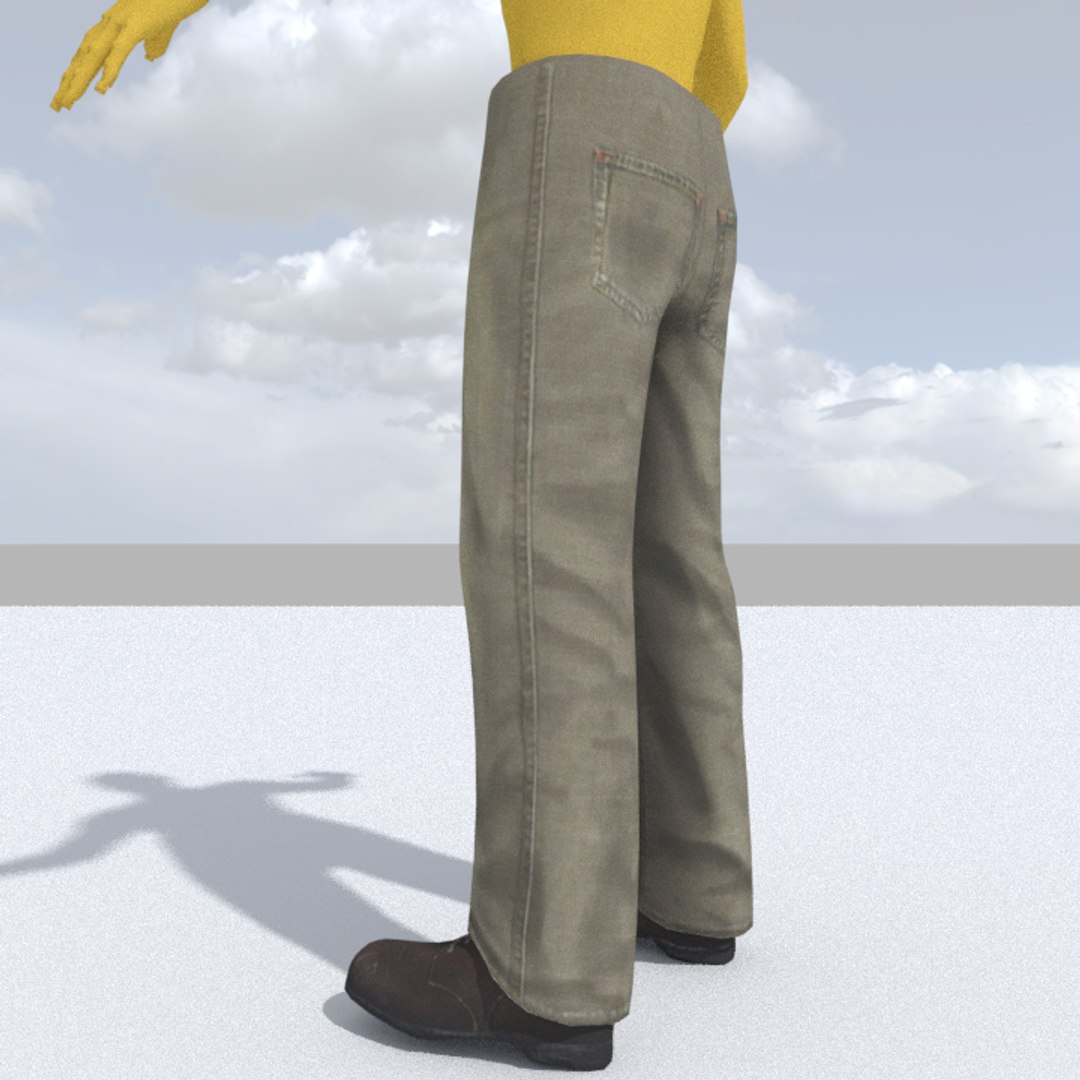 pants 3d 3ds