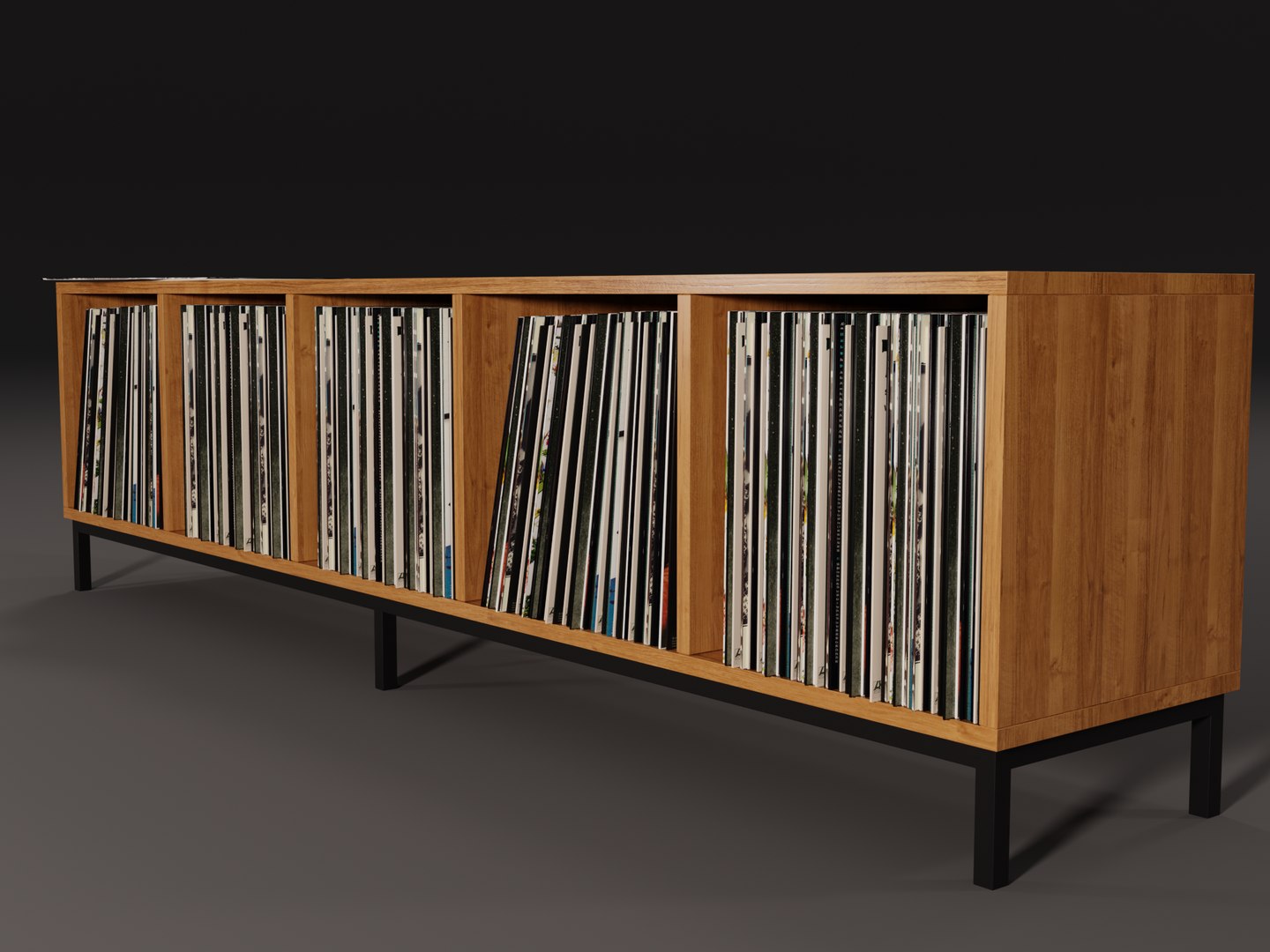 Vinyl Lp Storage 3D Model - TurboSquid 1643488