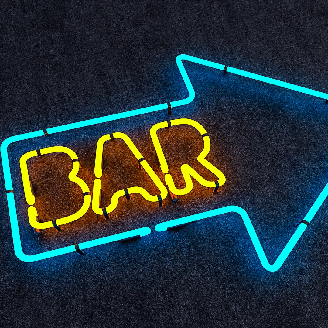 3D Neon Sign - TurboSquid 1438222