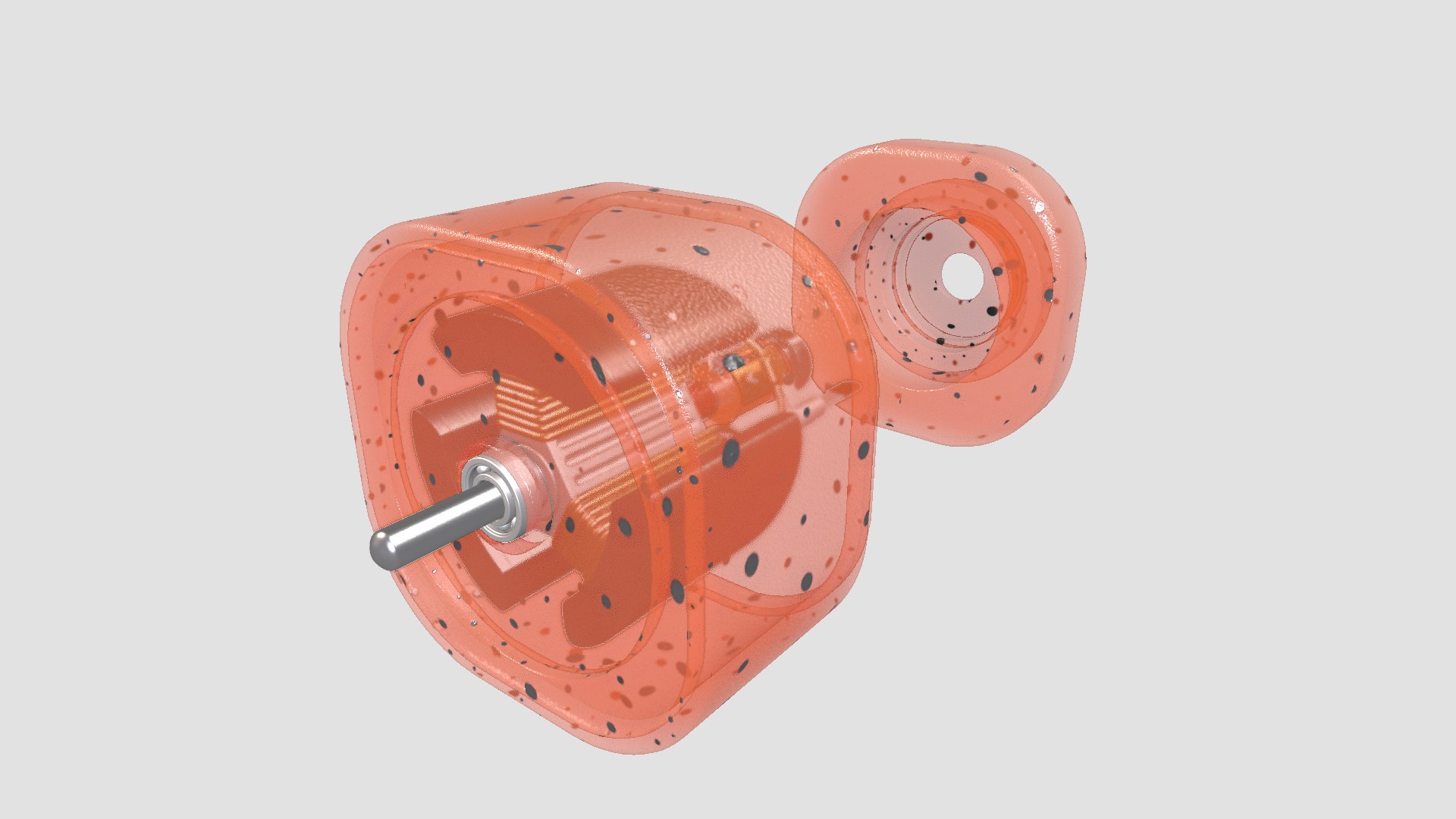 3D Pop Art DC Motor Model - TurboSquid 2327006