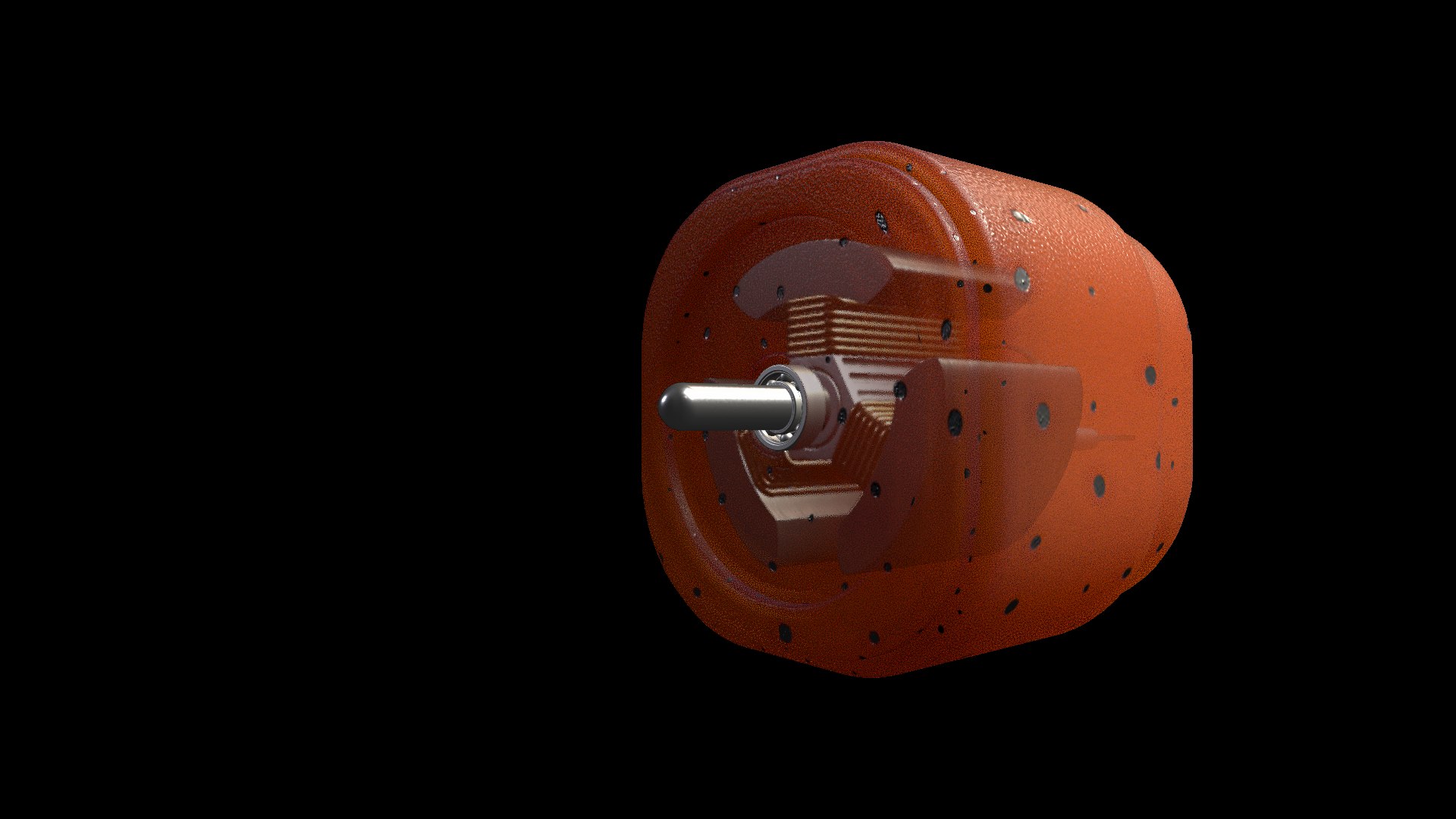 3D Pop Art DC Motor Model - TurboSquid 2327006