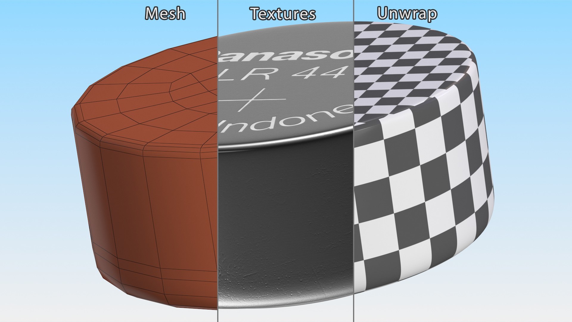 Button Cells Battery Panasonic Collection 3D Model - TurboSquid 2298712