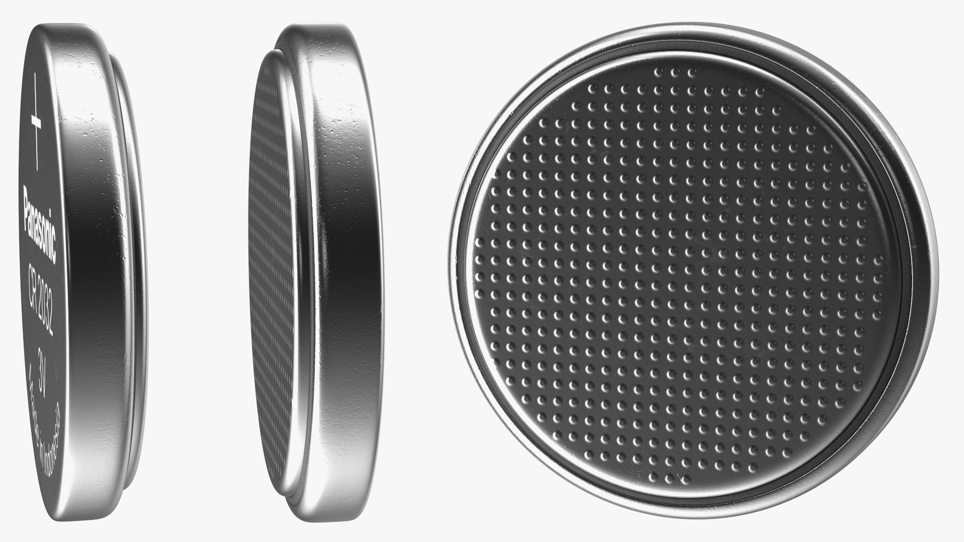 Button Cells Battery Panasonic Collection 3D Model - TurboSquid 2298712
